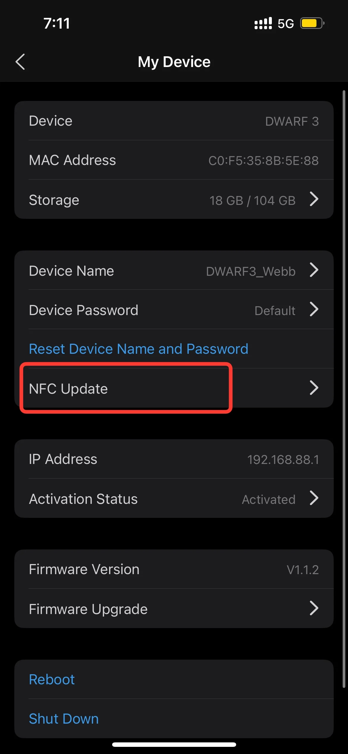 DWARF 3 App Introduction