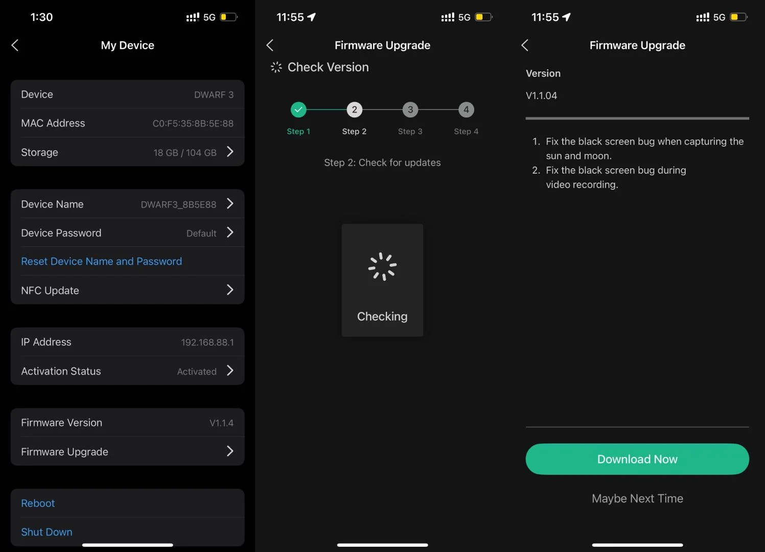 DWARF 3 App Introduction