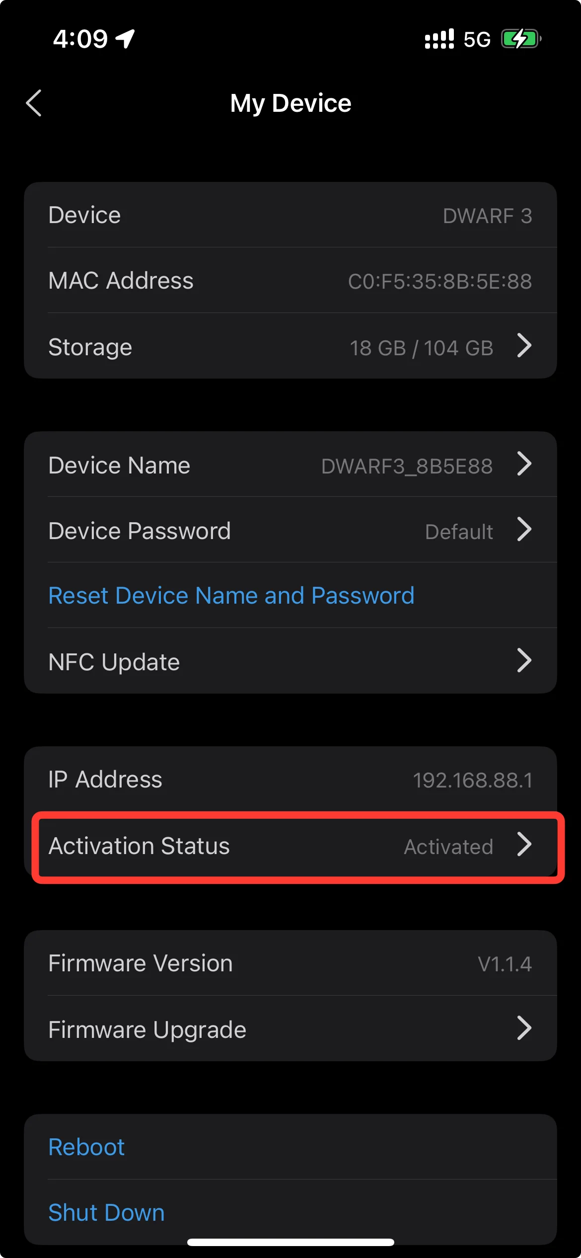 DWARF 3 App Introduction