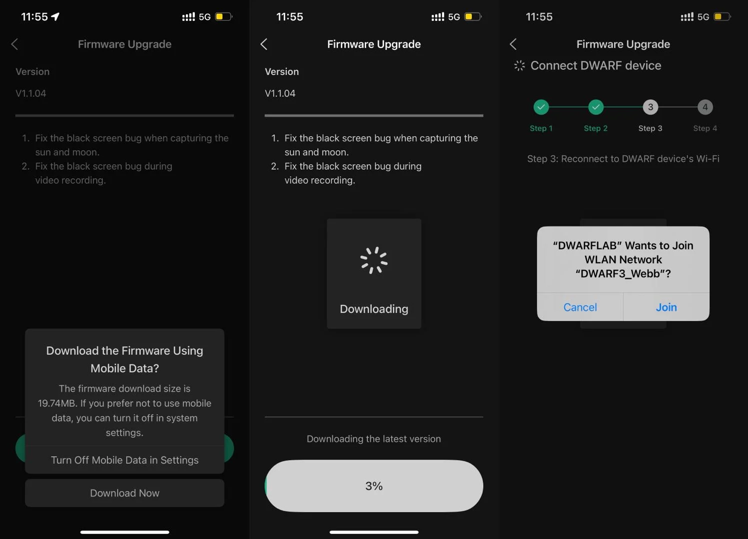 DWARF 3 App Introduction