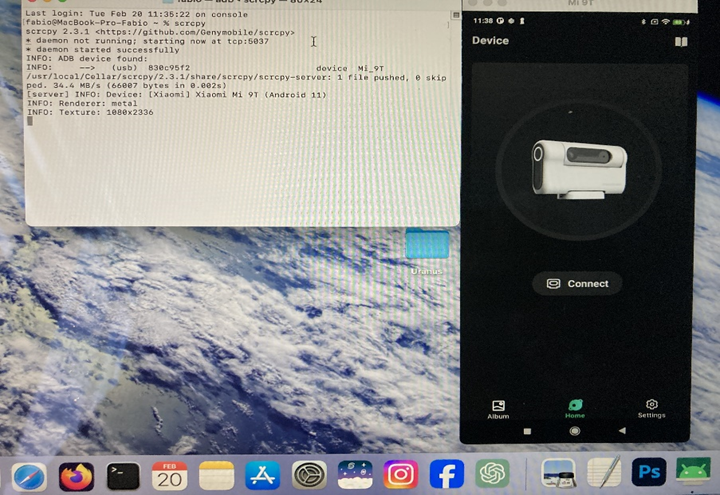 Control DWARF II with a Computer Using Scrcpy-DWARFLAB helpcenter