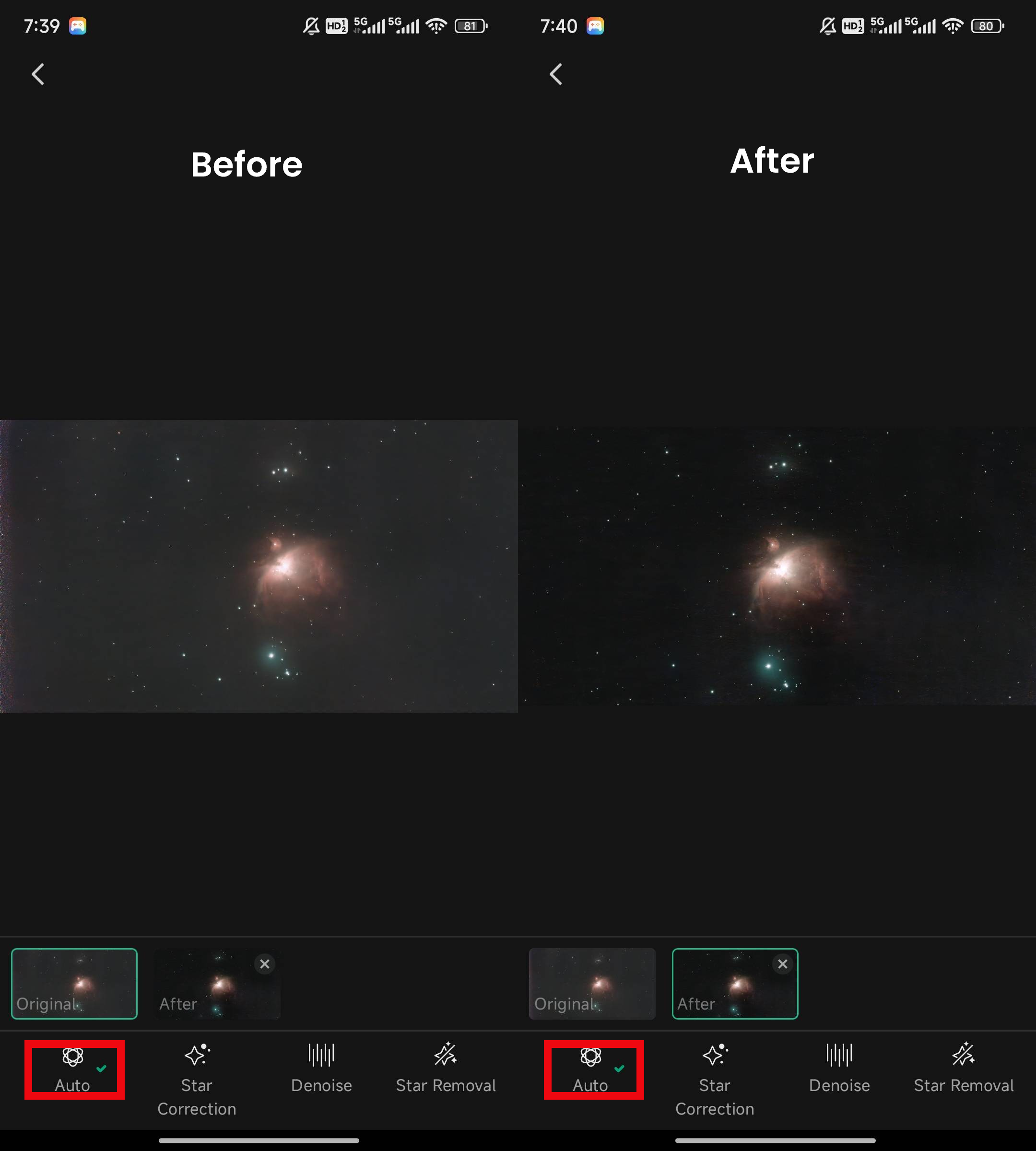 Tutorial for Different Modes