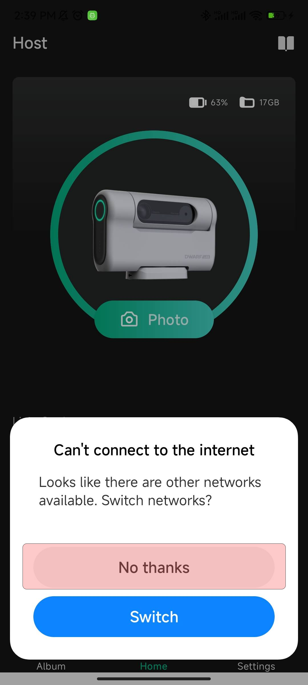 How To Deal With Connection Problems For Dwarf Ii Dwarflab Helpcenter