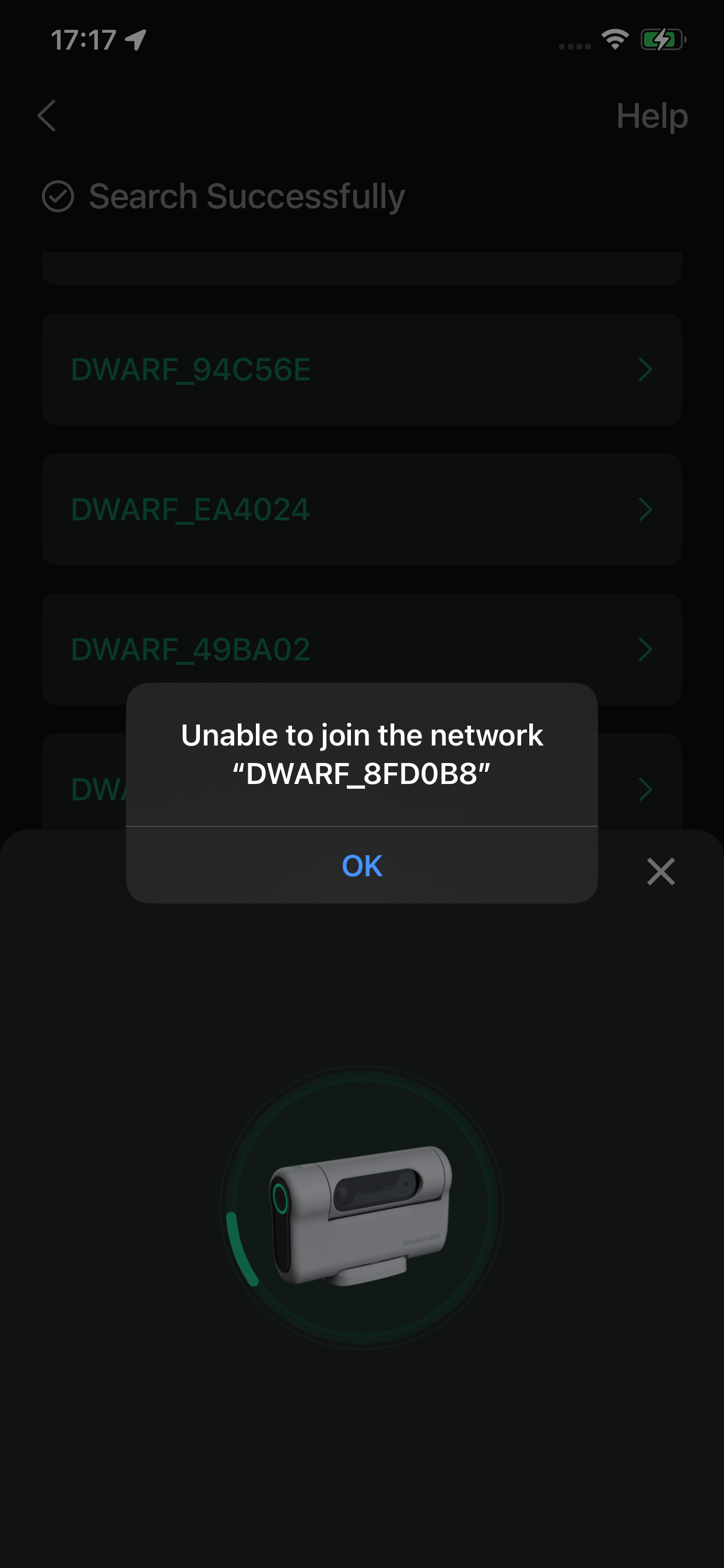 How to Deal With Connection Problems for DWARF II-DWARFLAB helpcenter