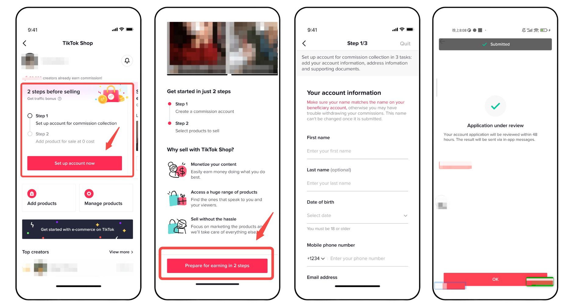 How To Enable Tiktok Showcase Quickly Add Yellow Cart With A 1 000