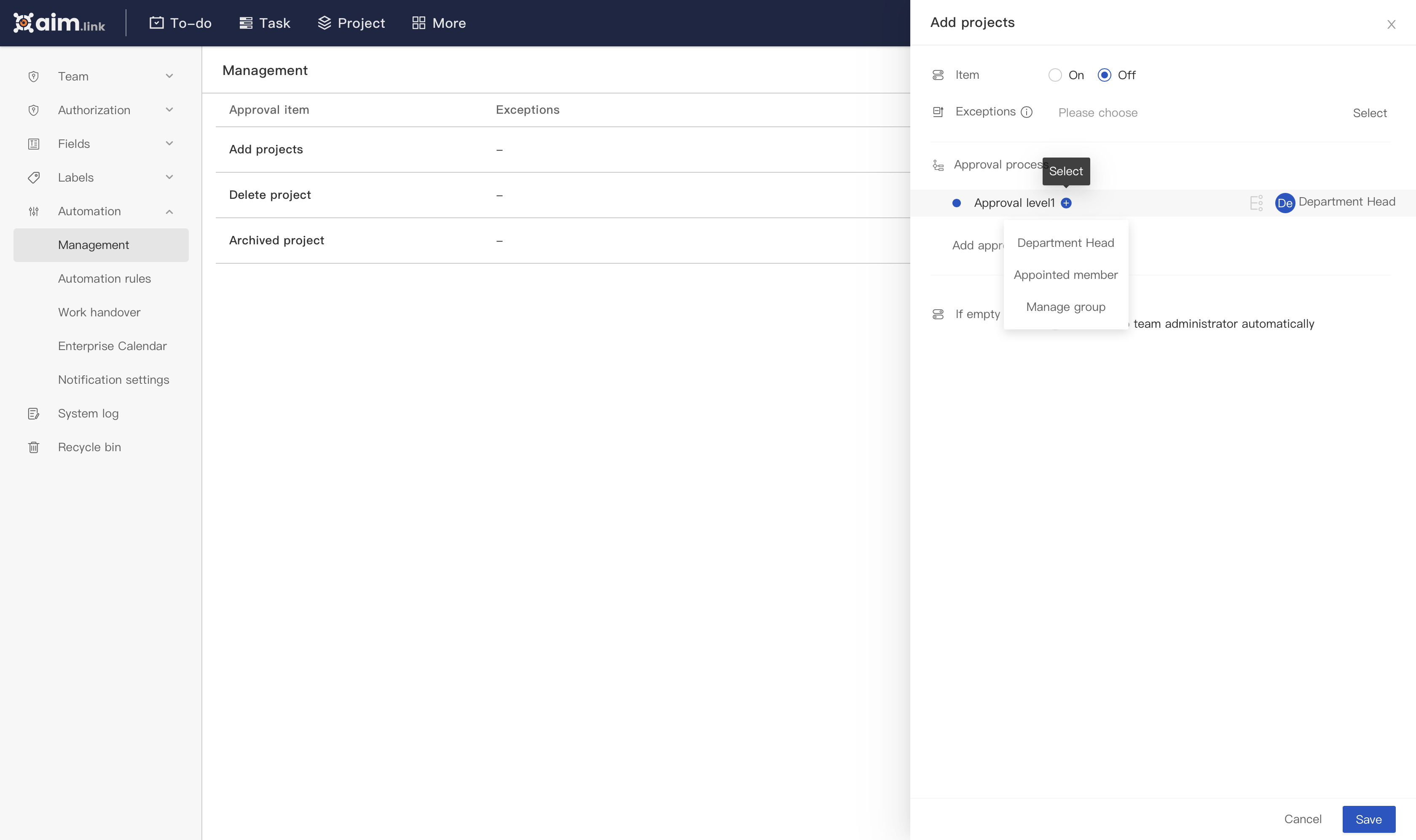 Approval-aim.link-Help center