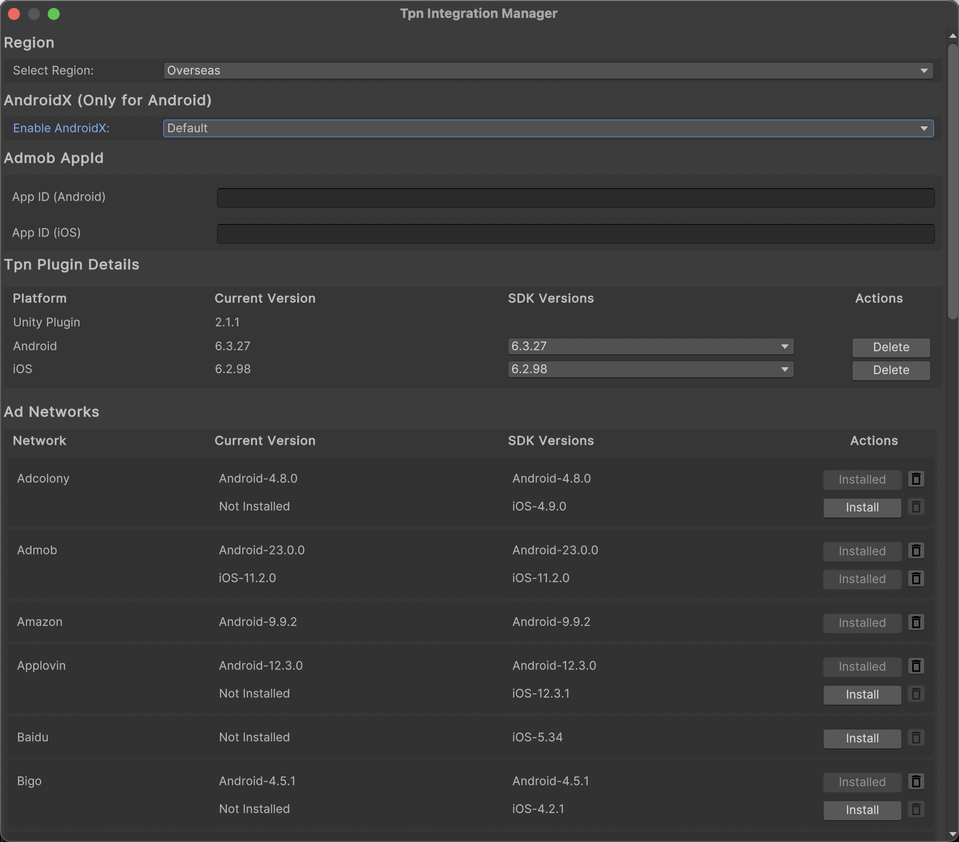 TopOn Unity3D 插件(2.0.0+)导入说明-TopOn | 帮助中心