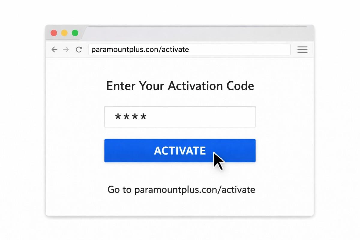 Paramountplus.con/activate-Paramountplus-desk