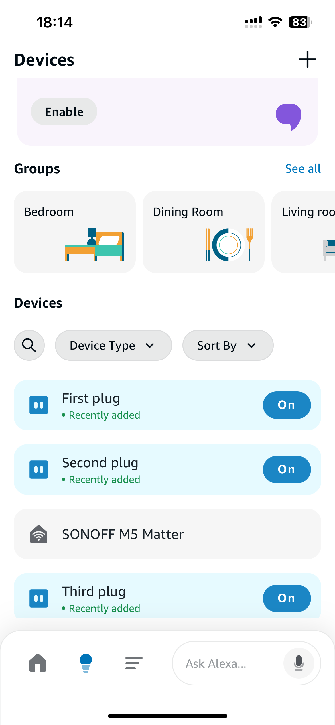 SONOFF Matter Device to Alexa Setup Guide