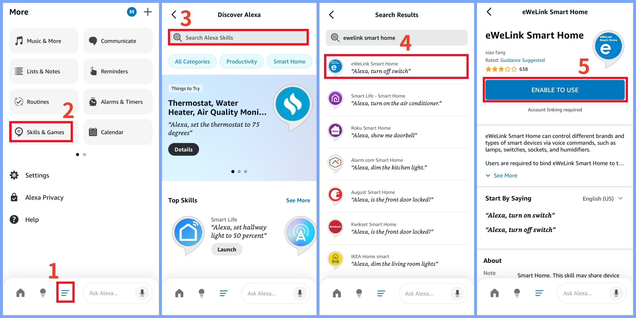 SONOFF Devices Work with Alexa (Cloud Integration)