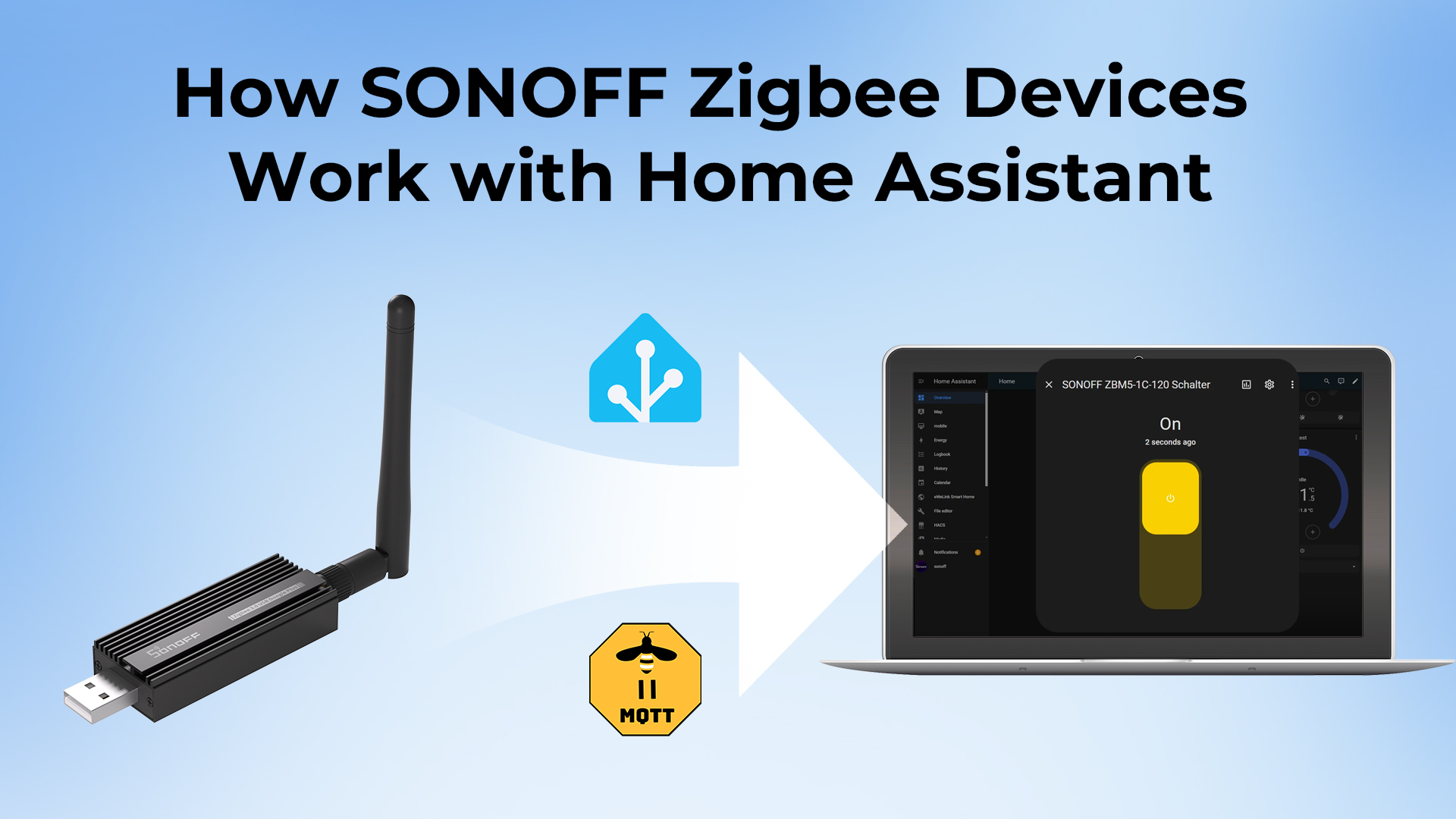 SONOFF Zigbee Devices Work with Home Assistant