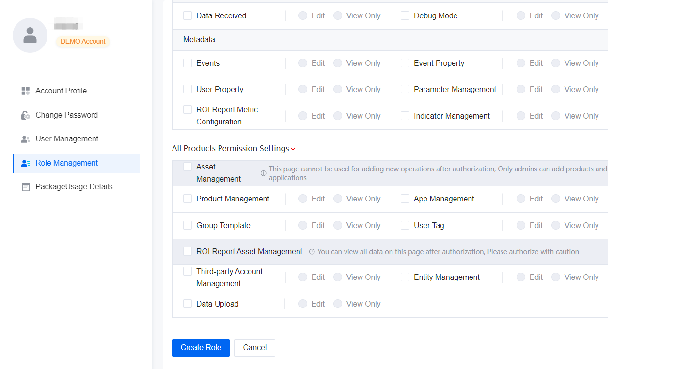 Account Management-SolarEngine Help Center | Documentation & Support