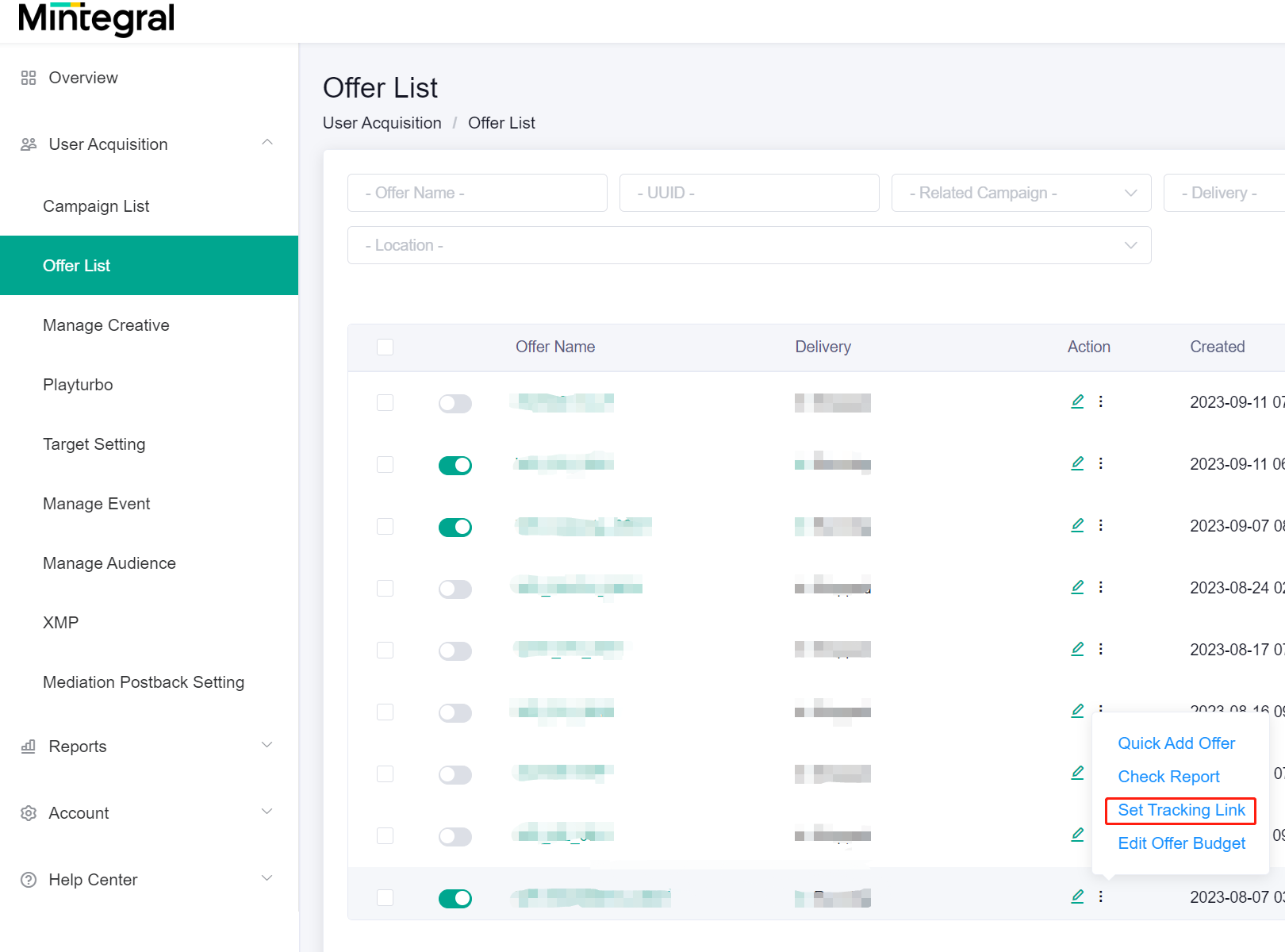 Mintegral-SolarEngine Help Center | Documentation & Support