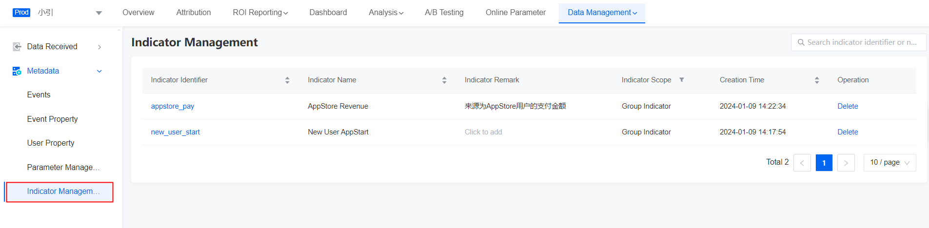 Indicator Management Solarengine Help Center Documentation And Support