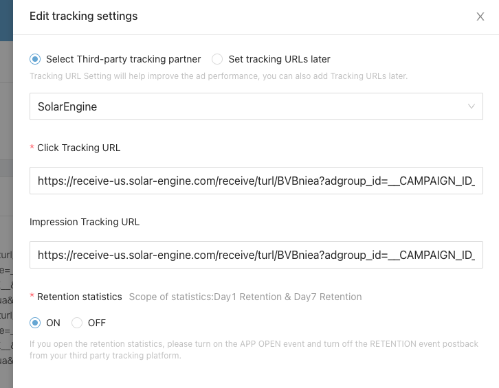 Bigo-SolarEngine Help Center | Documentation & Support