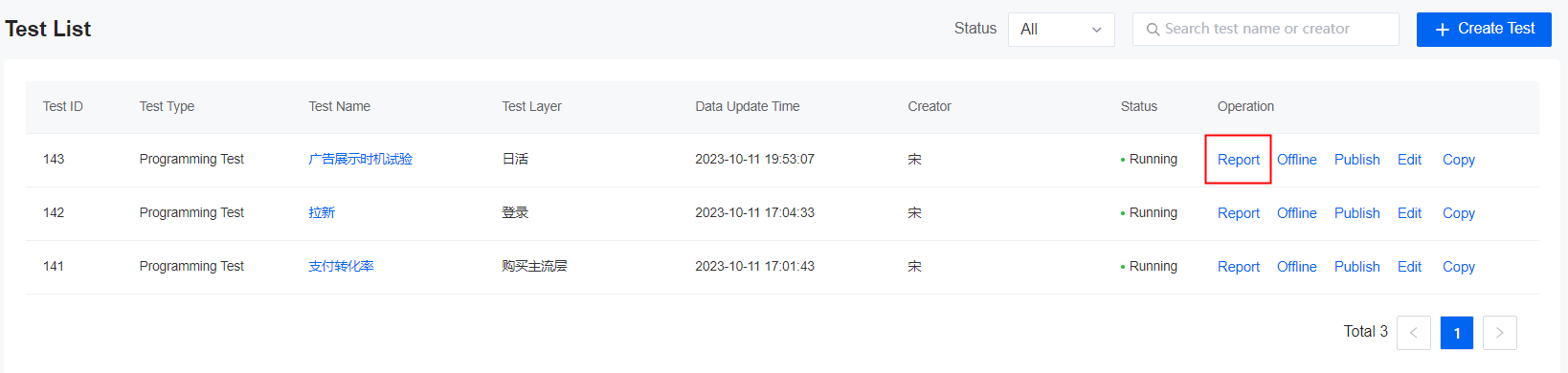 Test Report Solarengine Help Center Documentation And Support