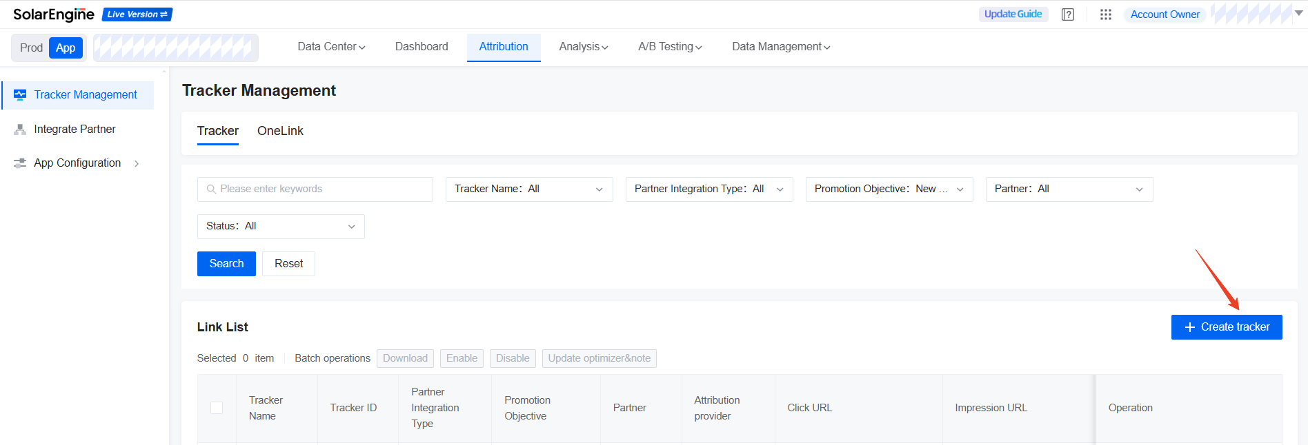 Tracking Link-SolarEngine Help Center | Documentation & Support