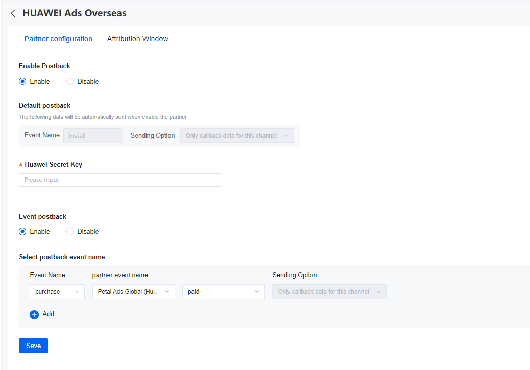 Huawei Ads Overseas-SolarEngine Help Center | Documentation & Support
