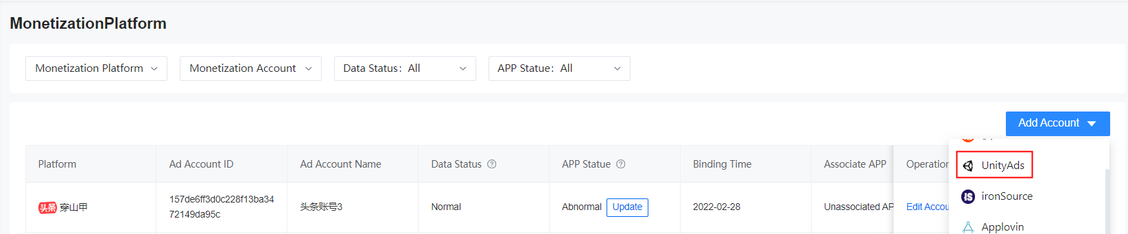 Unity Ads Solarengine Help Center Documentation And Support