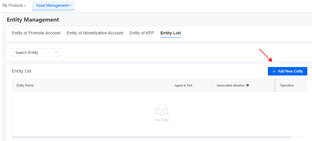 Entity Management Solarengine Help Center Documentation And Support