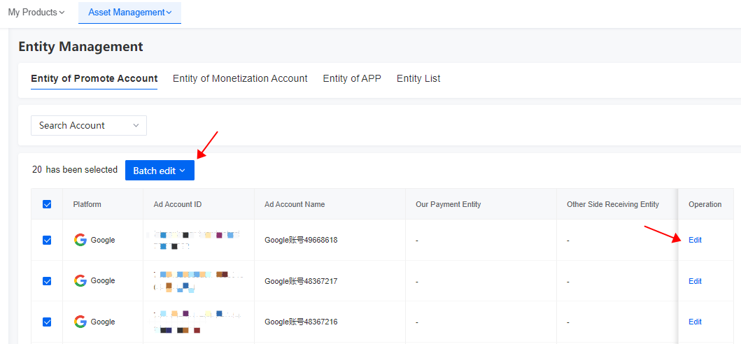 Entity Management Solarengine Help Center Documentation And Support