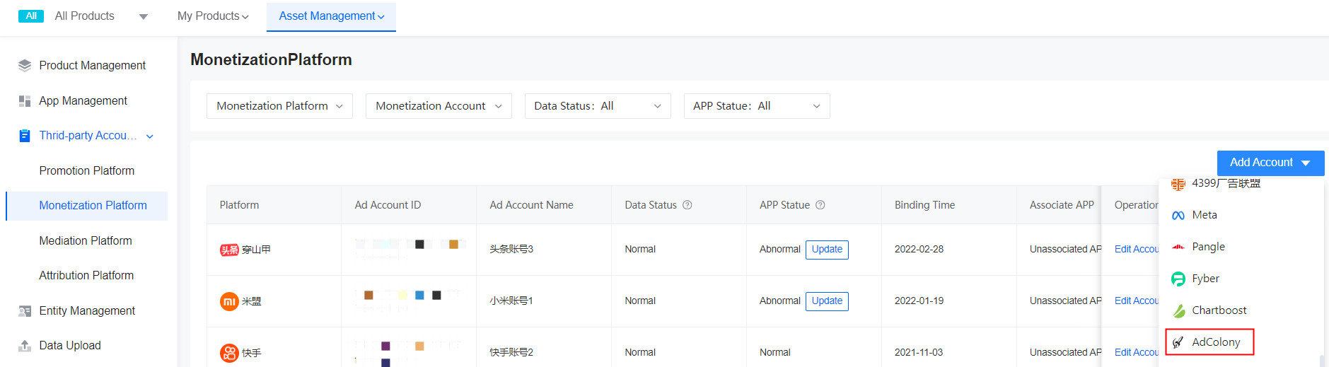 AdColony-SolarEngine Help Center | Documentation & Support