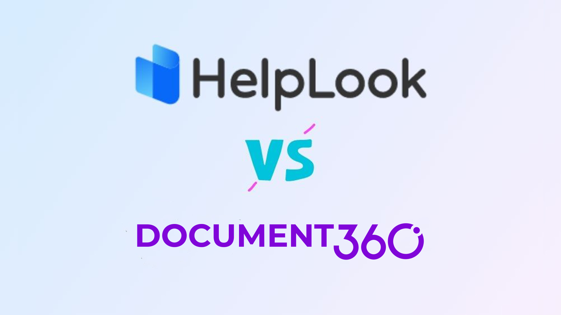 Helplook VS Document360：哪个更适合知识库管理？