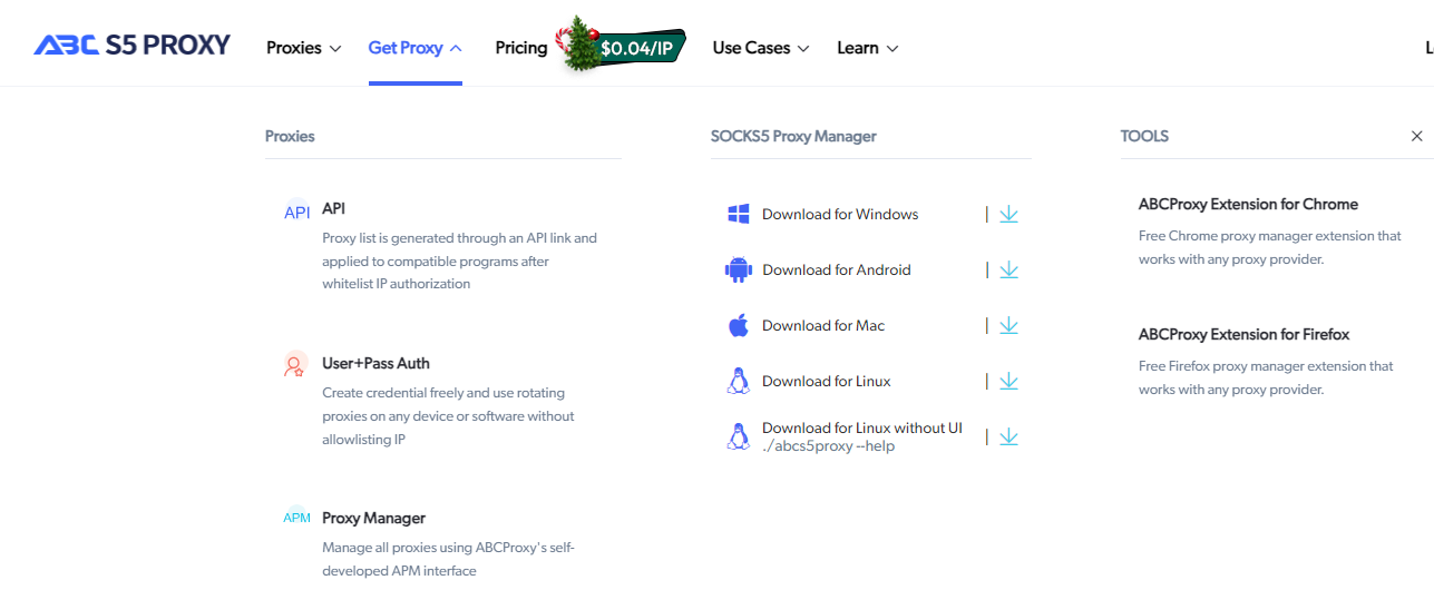 Quick Overview of ABCproxy