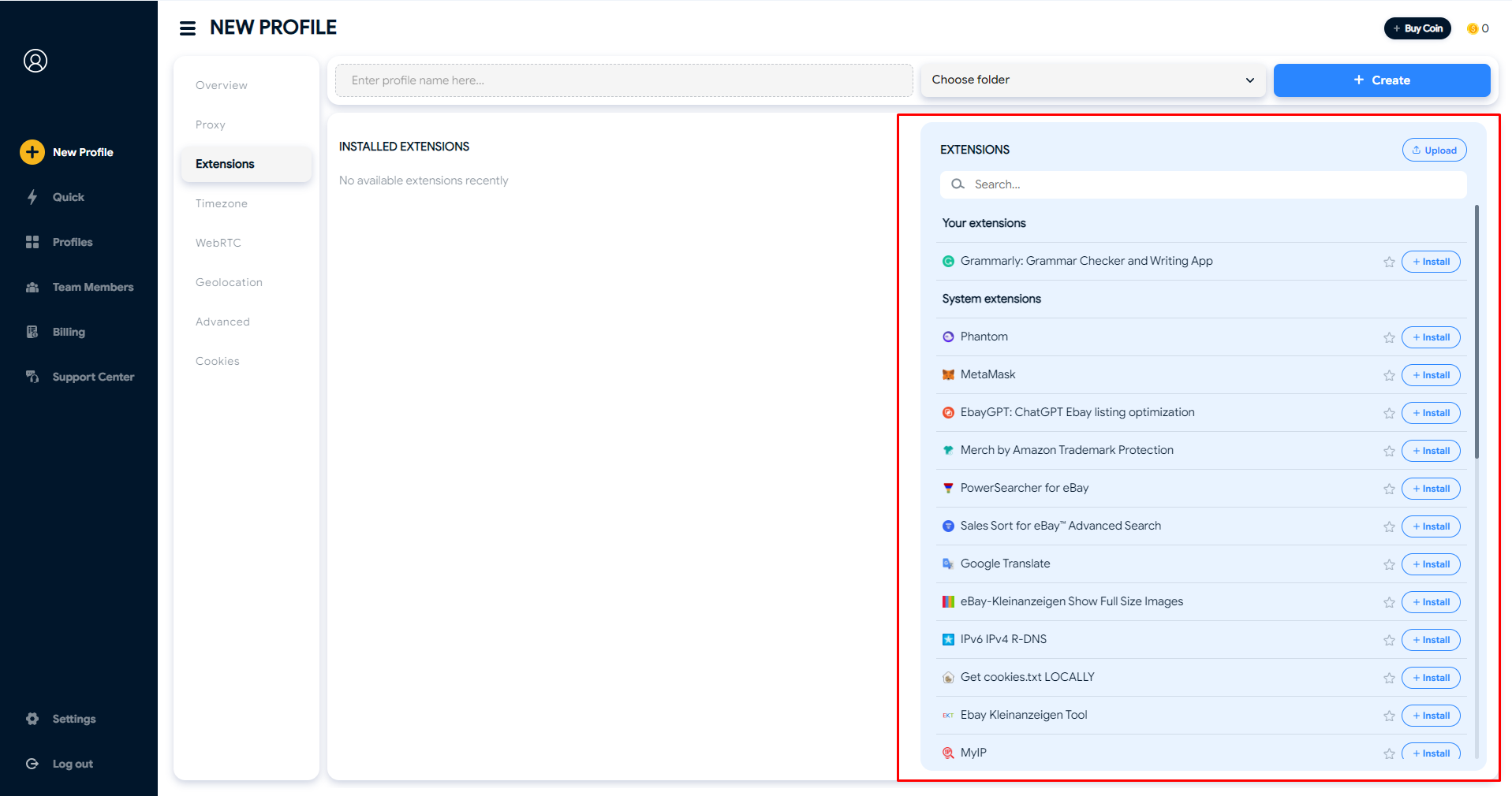 Quick Overview of Hidemyacc