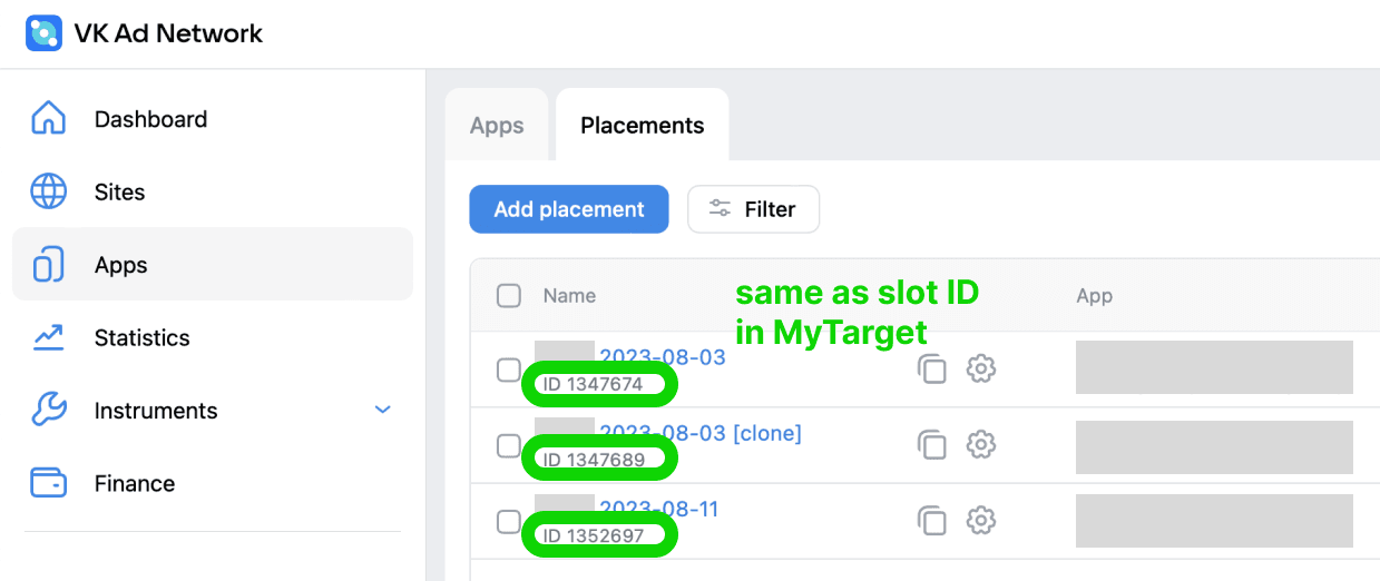 VK（myTarget）-Taku Help center
