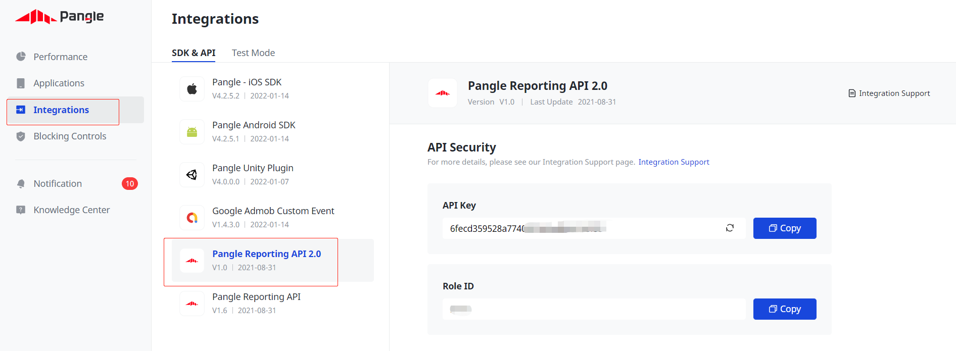 Pangle-Taku Help center