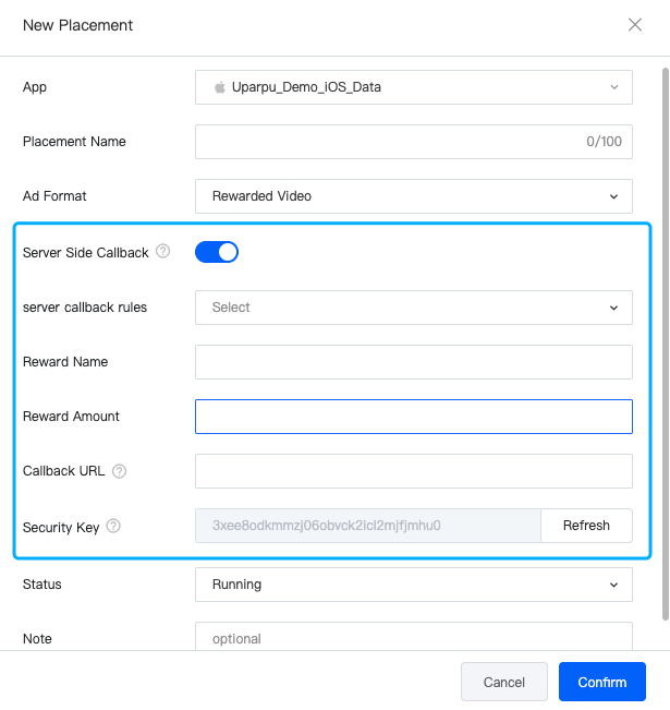 S2S Rewarded Callbacks-Taku Help center