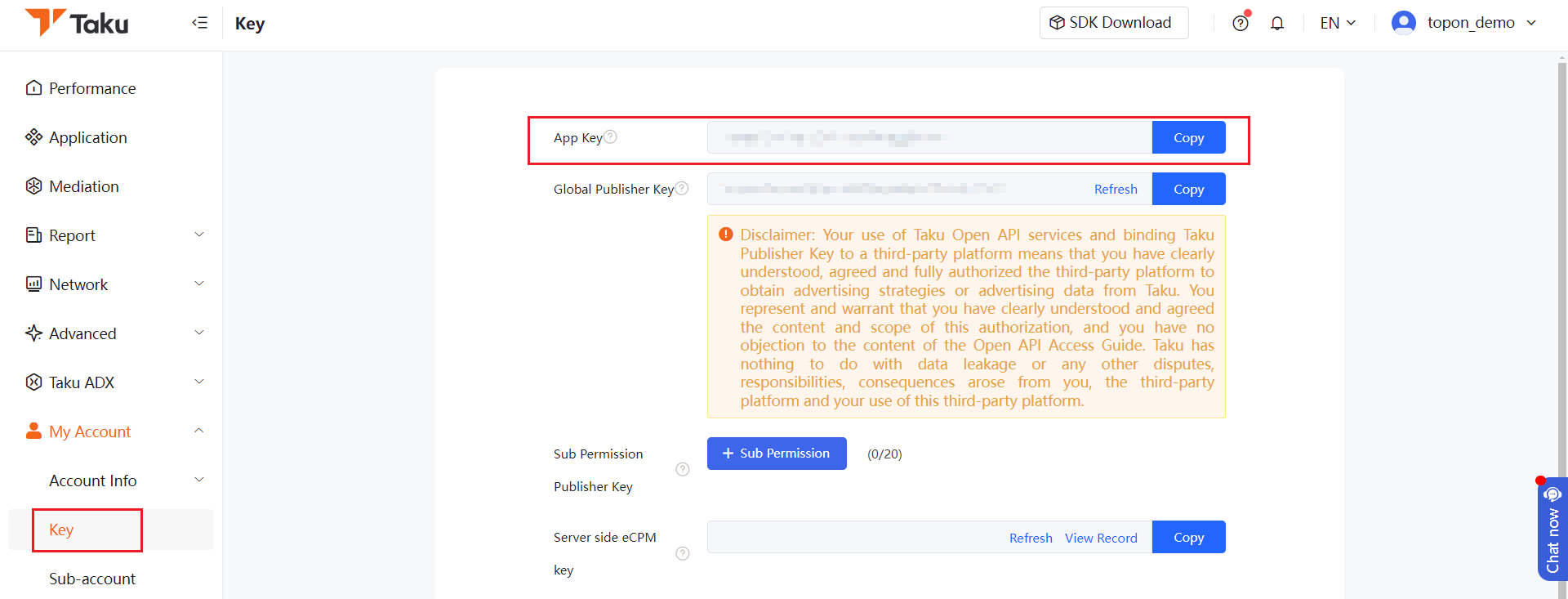 Application-Taku Help center