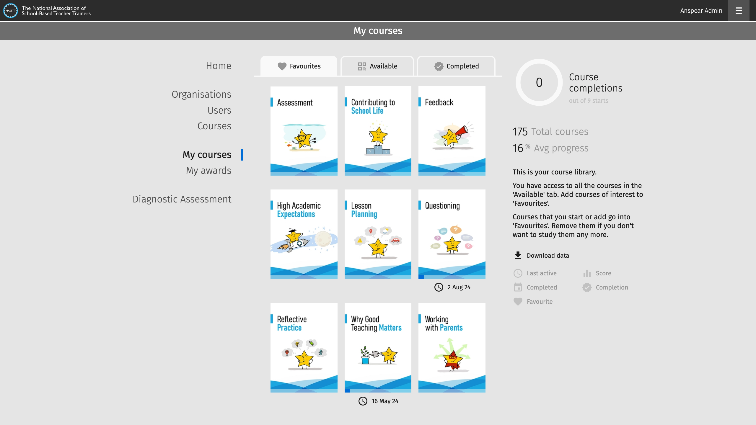 About the app-NASBTT Learn