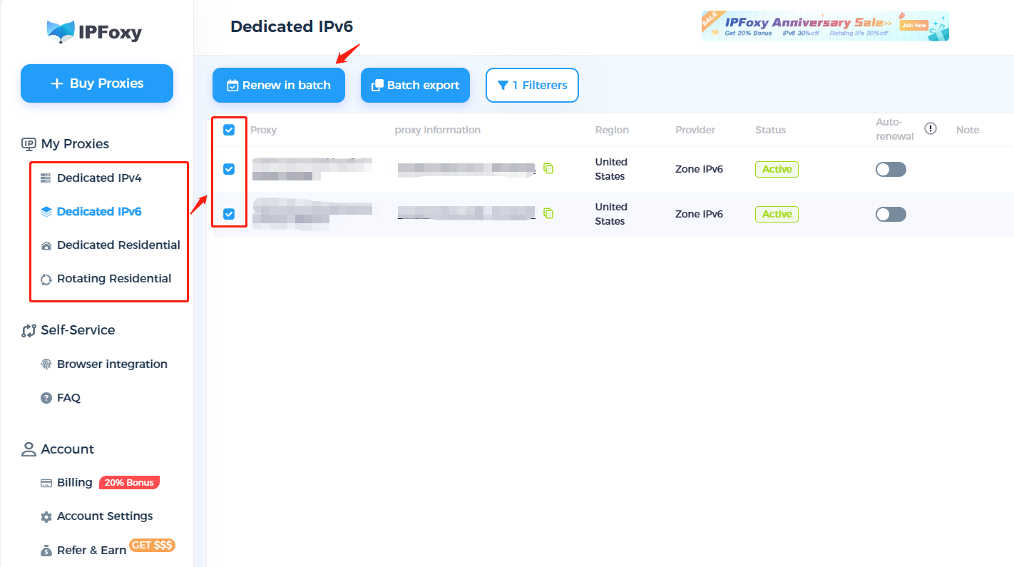 How to renew IP?-IPFoxy Help Center: Proxy Setup Guides