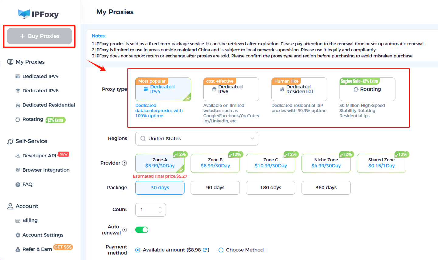 How To Setup Proxy In Mbbrowser？ Ipfoxy