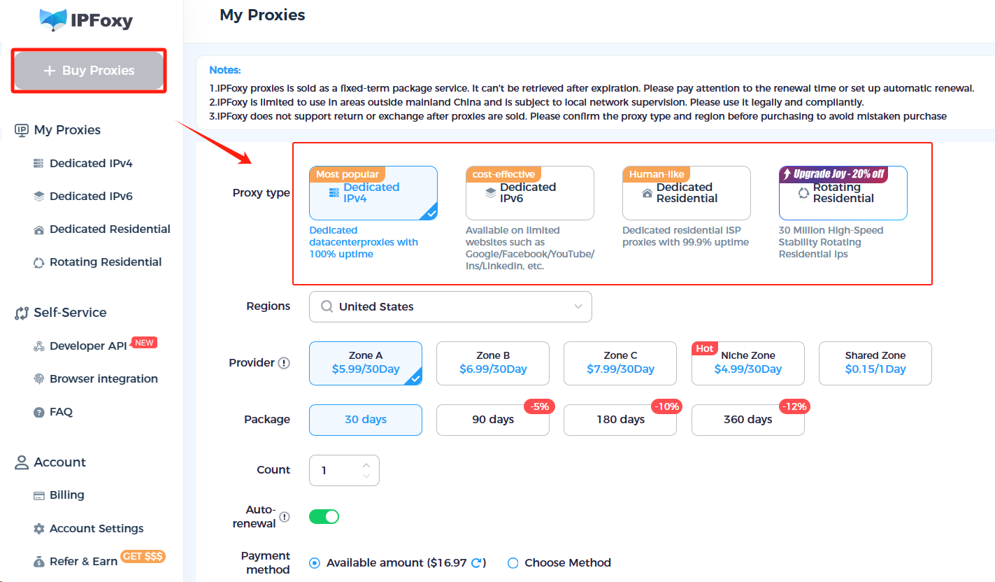 How to setup proxy in Dolphin anty？-IPFoxy