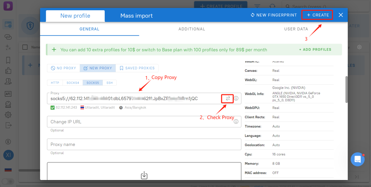 How to setup proxy in Dolphin anty？-IPFoxy