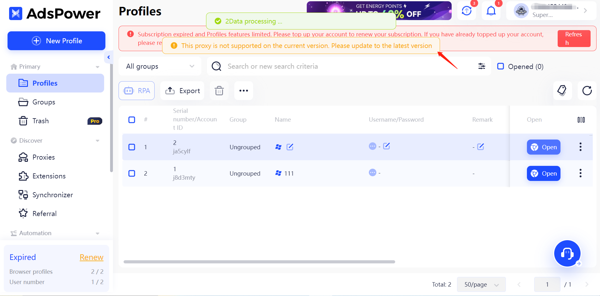 How to setup rotating proxy in AdsPower browser? - IPFoxy