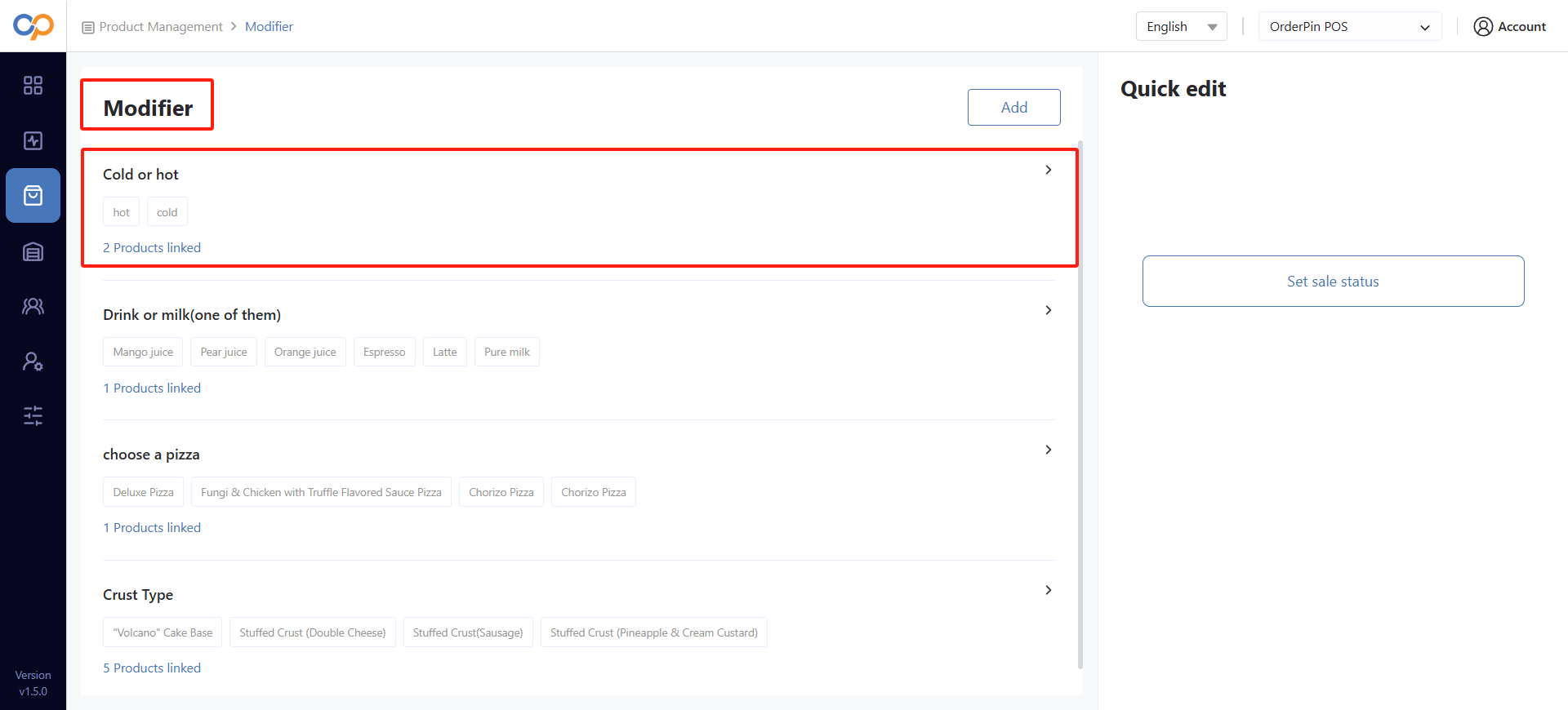 Modifier-OrderPin All-in-One Restaurant POS -- Help Center