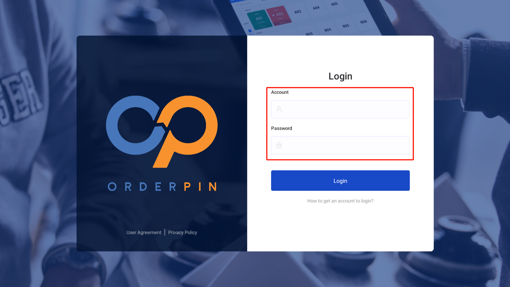 Log in/out the POS-OrderPin All-in-One Restaurant POS -- Help Center