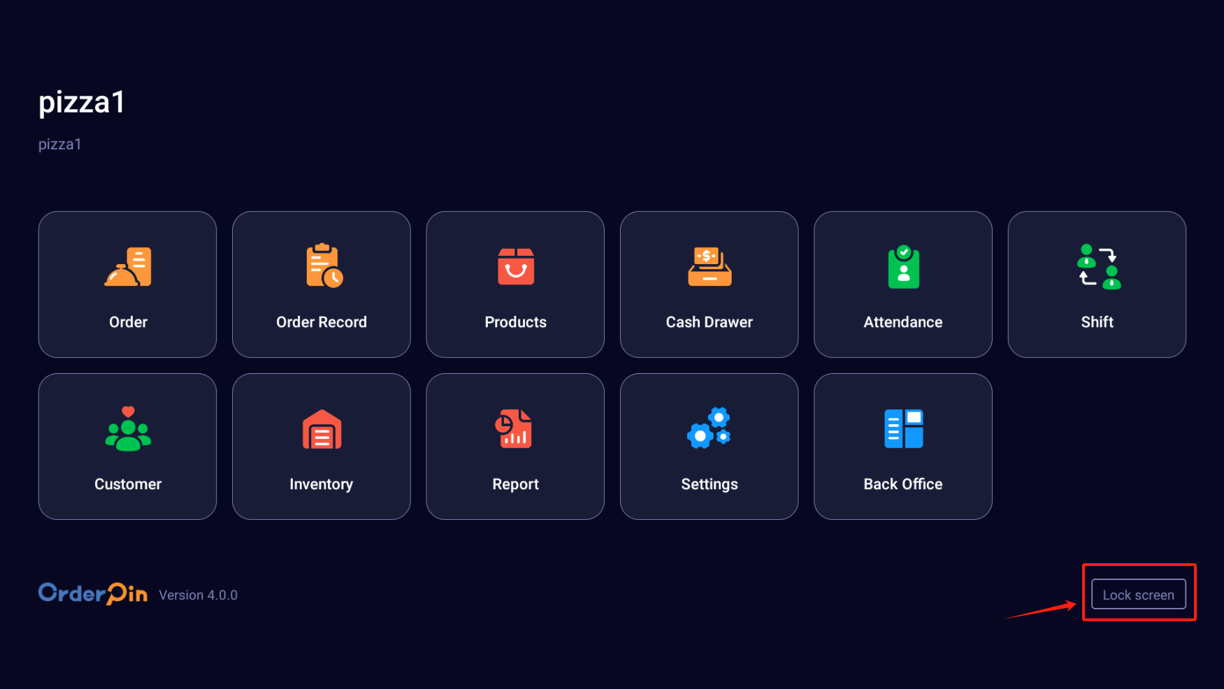Log in/out the POS-OrderPin All-in-One Restaurant POS -- Help Center