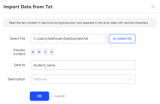 Get Data-RPA User Guide - AdsPower