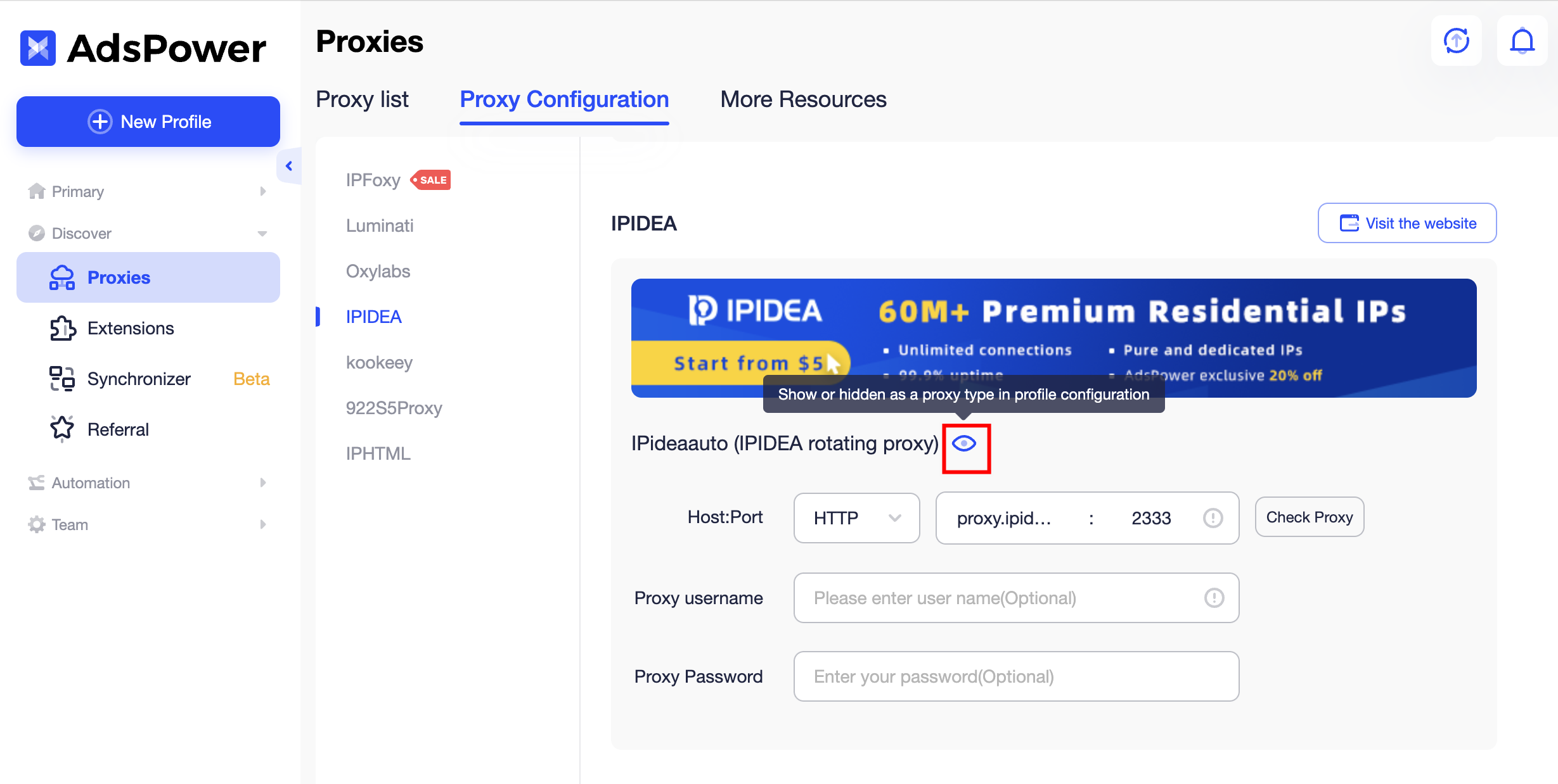 IPIDEA-Help Center - AdsPower