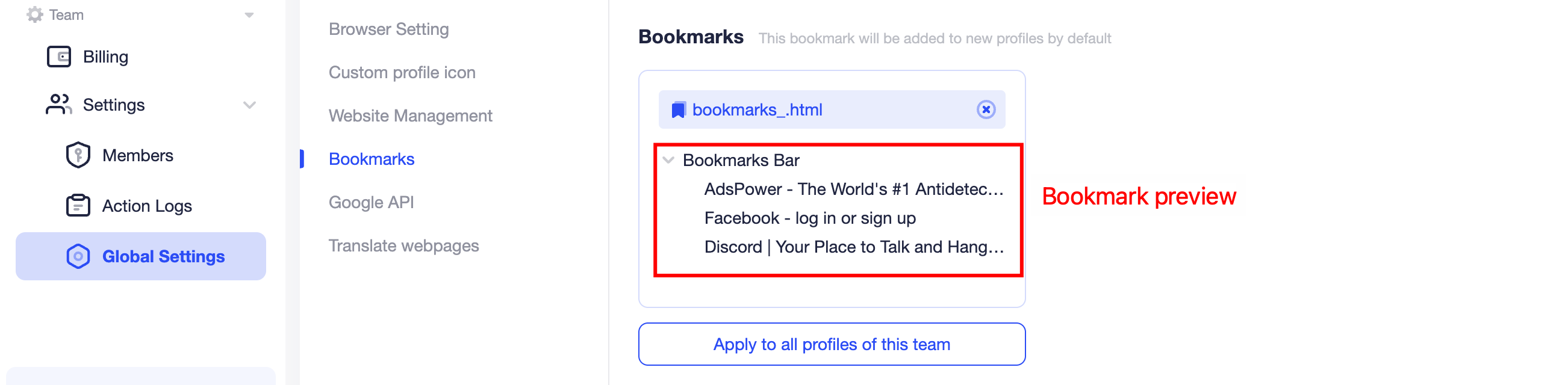 How to upload bookmarks to profile?-Help Center - AdsPower