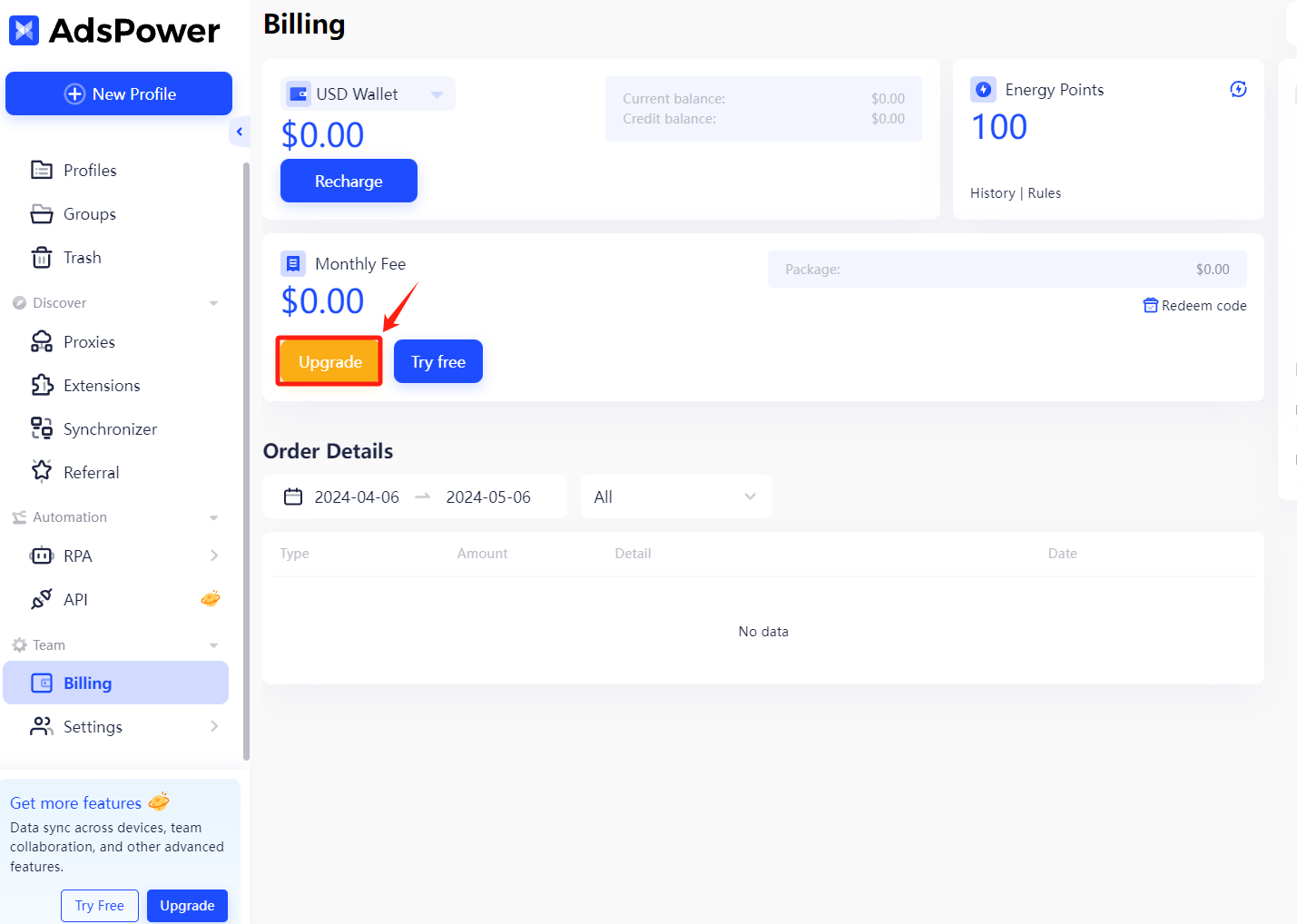 Registration & Free trial-Help Center - AdsPower
