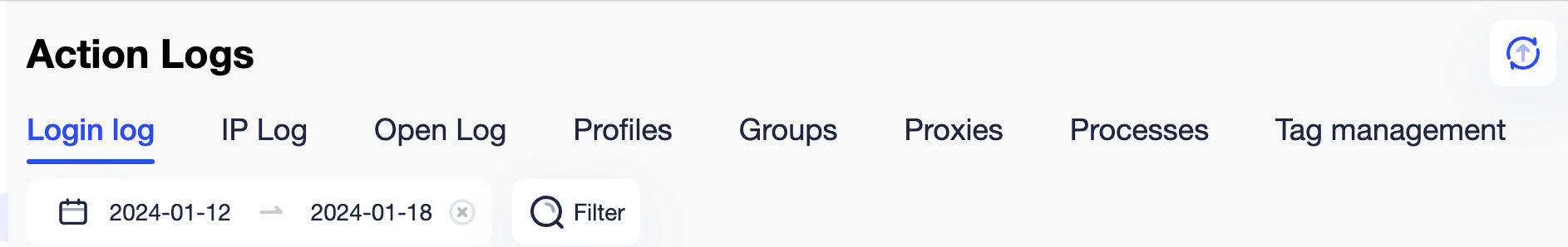 Action Logs-Help Center - AdsPower