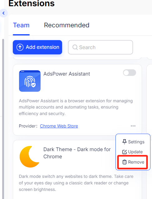Install Extensions-Help Center - AdsPower
