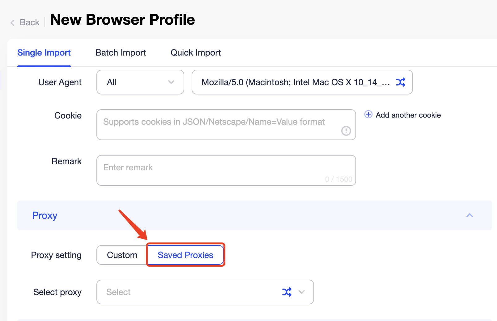 Proxies: Add, Check, Filter-Help Center - AdsPower