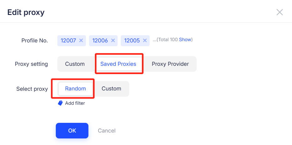 Proxies: Add, Check, Filter-Help Center - AdsPower